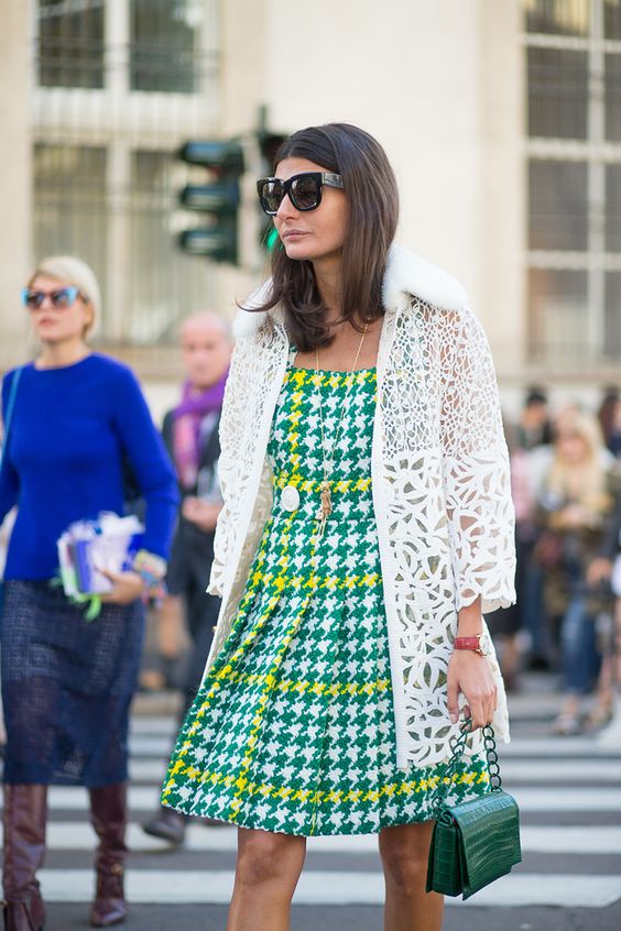 Houndstooth Pattern - Miss Rich