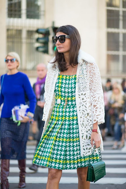 Houndstooth Pattern - Miss Rich