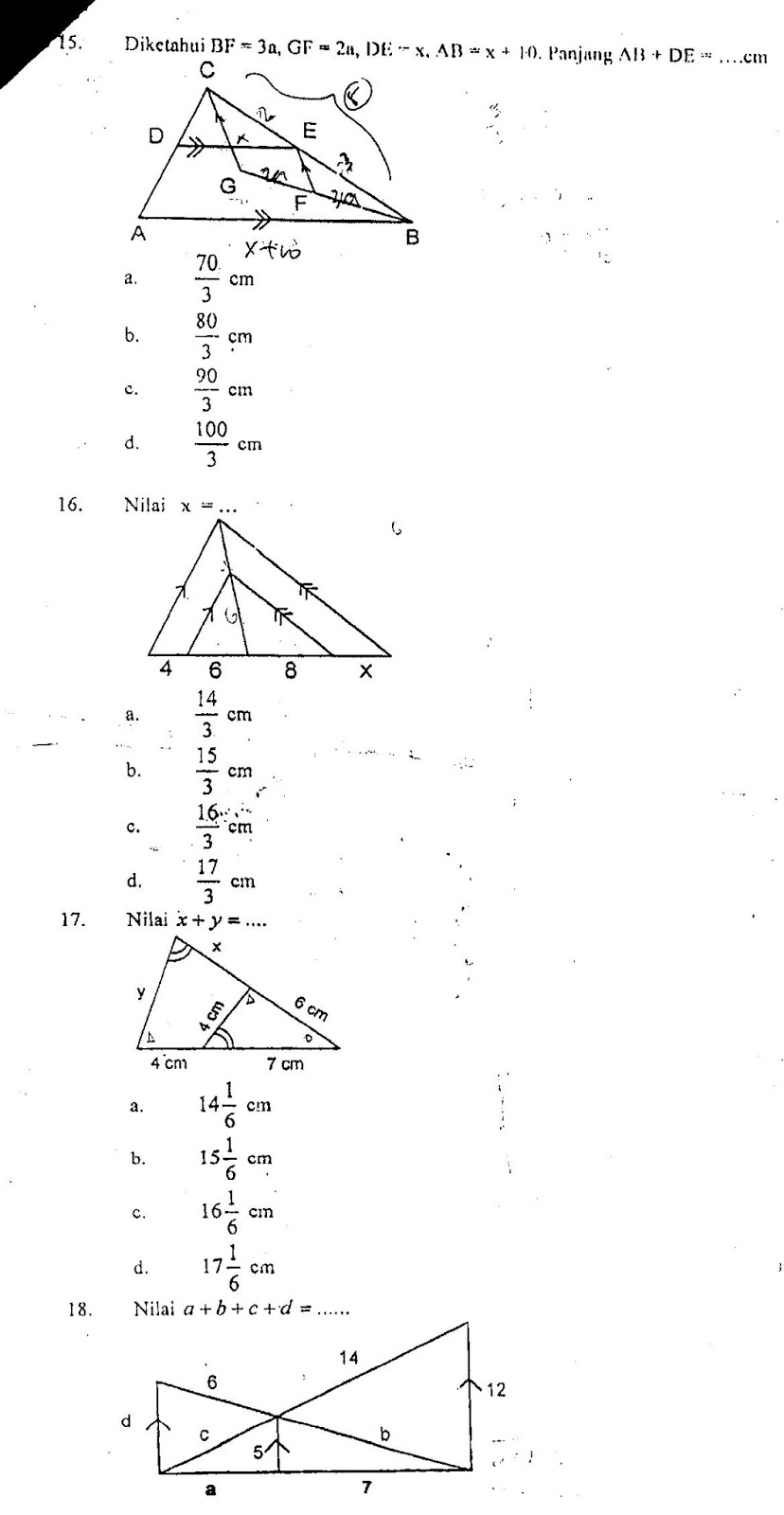 Cogan Bandung Kelas 9