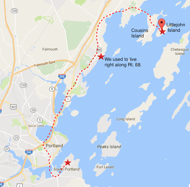 Joyful Puttering: Collecting Creating Connecting: Littlejohn Island