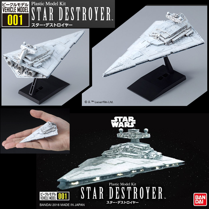 HobbyKid: Star Wars: Vehicle Model Star Destroyer & X-Wing Starfighter