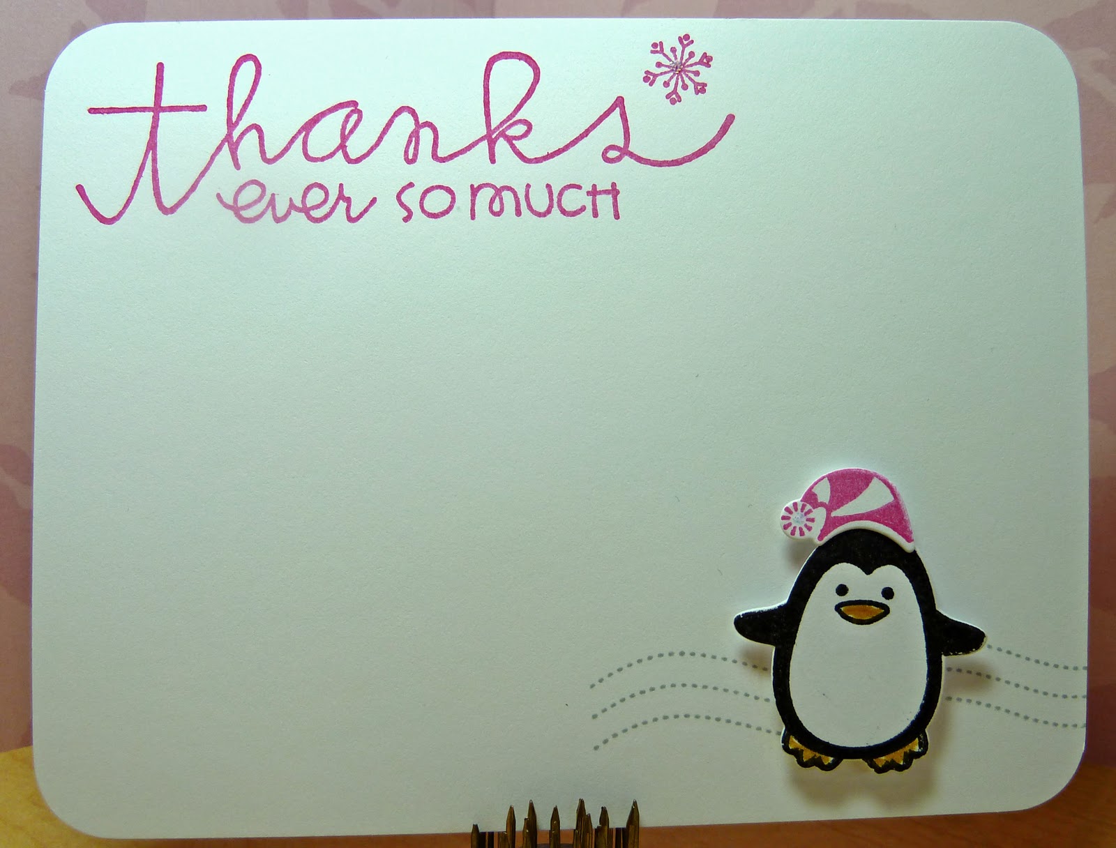 Cards-by-the-Sea: Penguin Thank You Notes