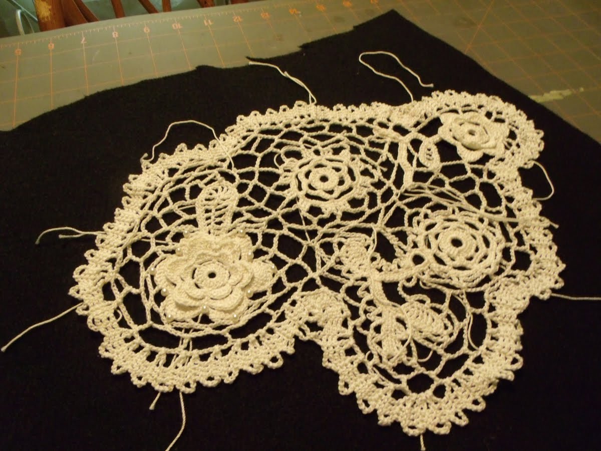 Stitched Musings: Irish Crochet