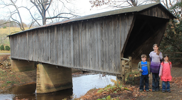 Hoorahoopti Away: Bob White Covered Bridge - Woolwine, VA