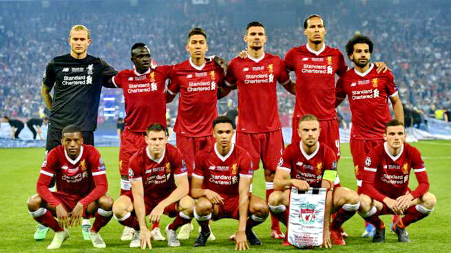 LIVERPOOL contra Real Madrid 26/05/2018 Finalista de la Liga de Campeones