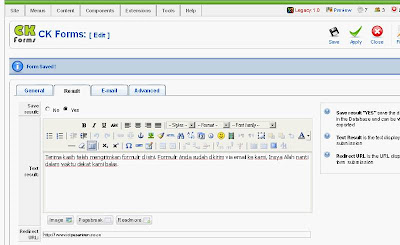 Cara Membuat Data Isian / Formulir dengan CK Form Pada Joomla | Kiat ...