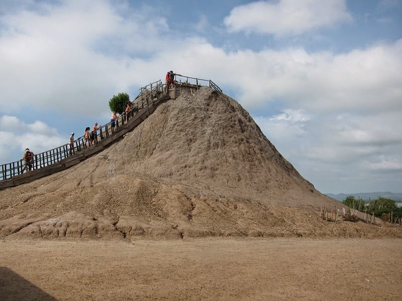 Mud Bath in El Totumo Mud Volcano, Colombia