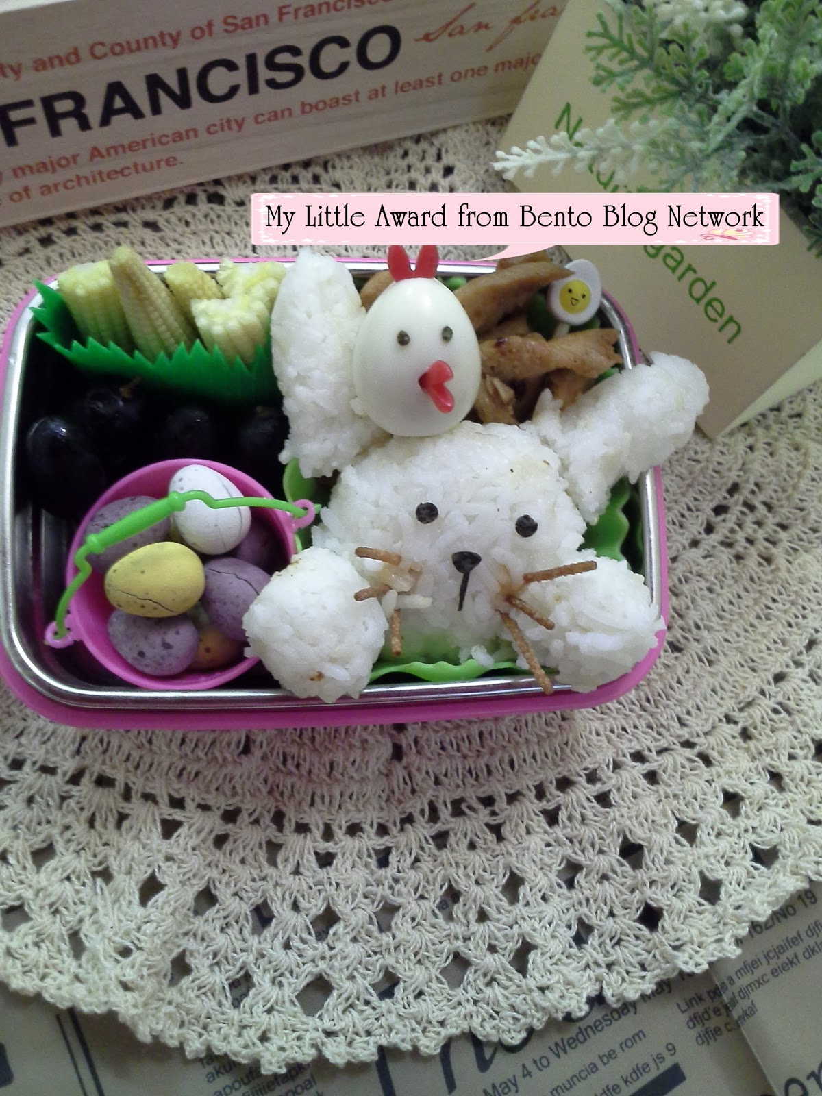 Bento for Little One: Bunny Easter Bento