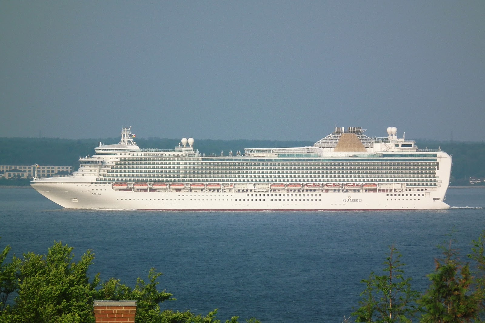 The Things I Enjoy: The MS Azura in Øresund