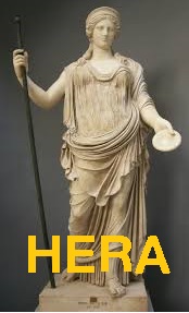 Las leyendas griegas: dioses y semidioses: Hera