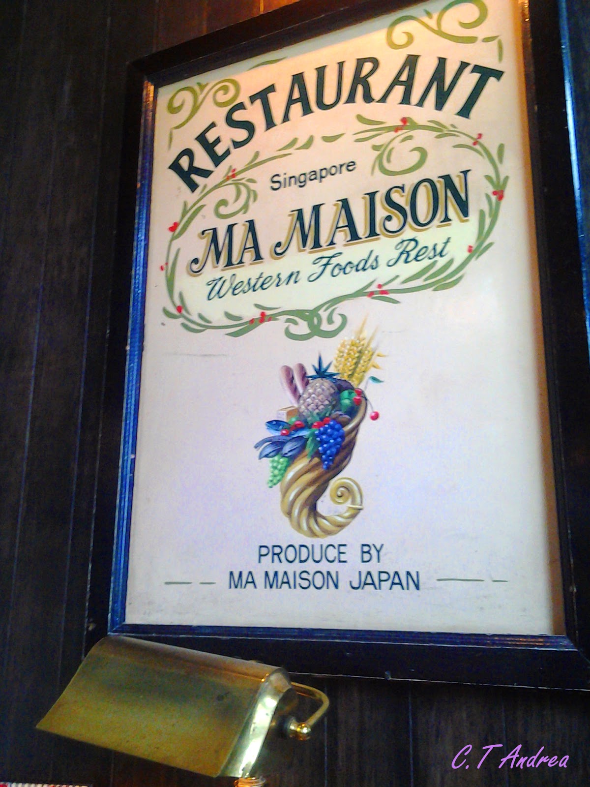 Andrea Trinity's World!: Ma Maison @ Bugis