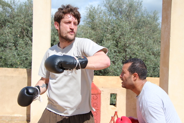 THE VIEW FROM FEZ: Boxing Workshop in Fez - a smash hit!