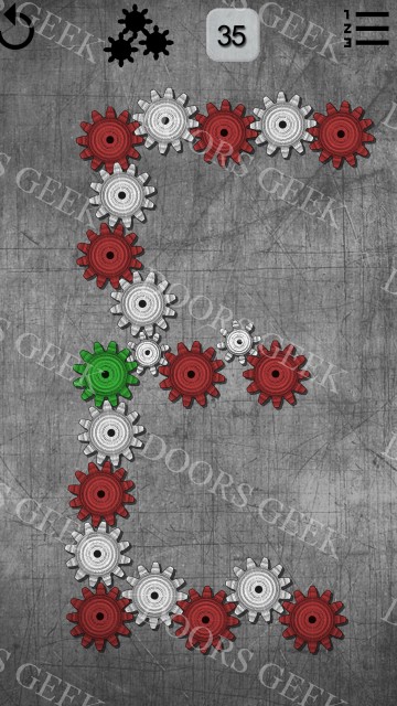 Gears Logic Puzzles Level 35 Solution ~ Doors Geek