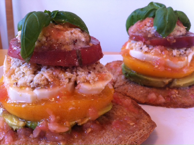 Lara's Tone It Up Blog: Crab Napoleon Salad