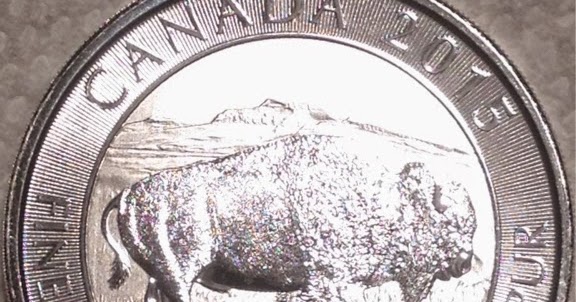 Tony Lawrence Coins and Stuff: Canadian Bison Bullion coin