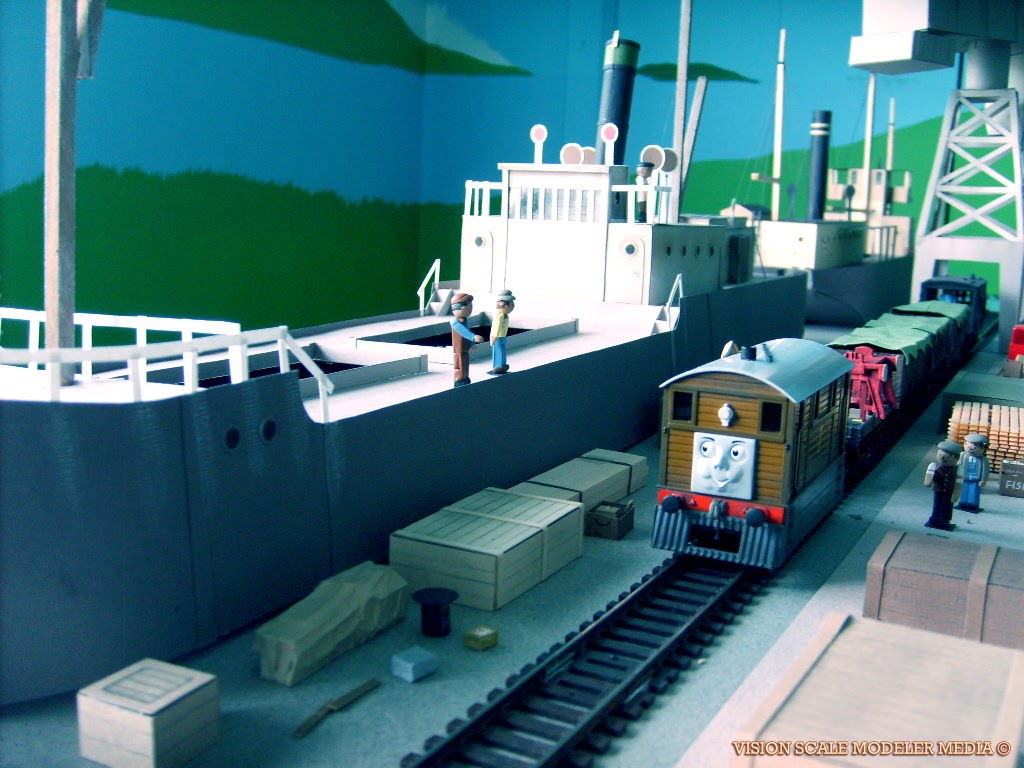 SodorModelRailroading: Behind the Scenes: Brendam Docks