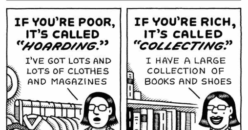 Not Buying Anything: Neither A Hoarder Nor Collector Be