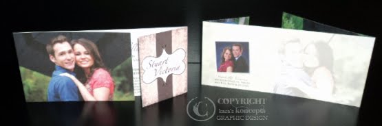 Kara's Koncepts Graphic Design - Custom Wedding Invitations, Canvas ...