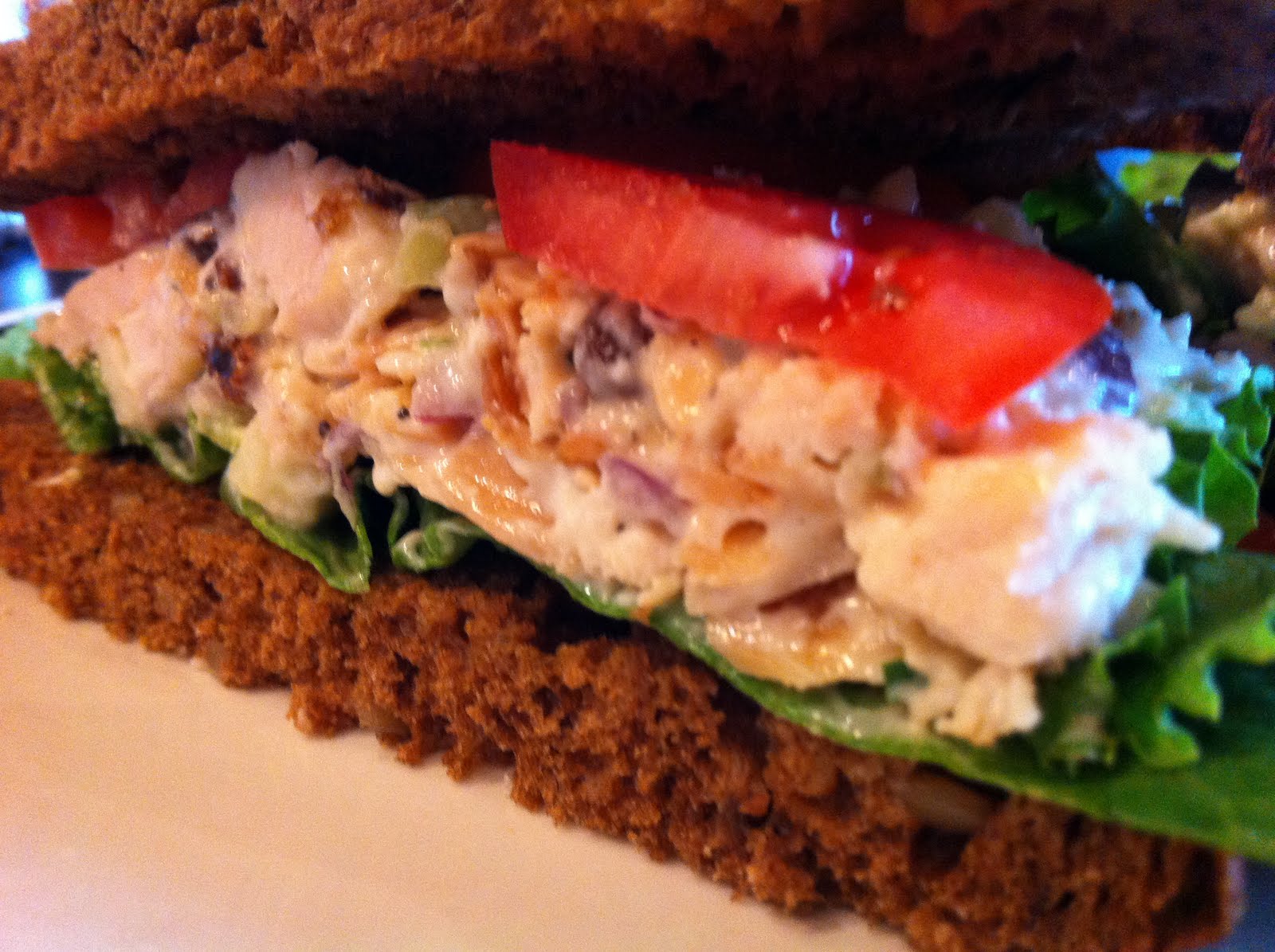 Things I Eat With My Mouth: DC Chicken Salad Samich from The Corner Bakery