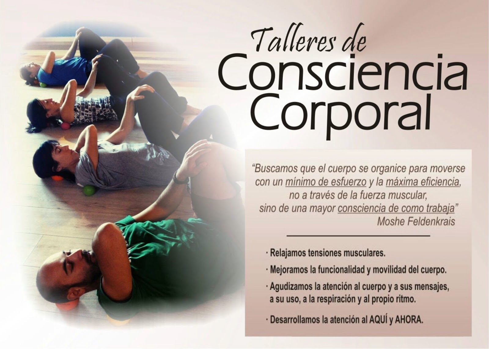 CONSCIENCIA CORPORAL Taller práctico de ejercicios para la salud