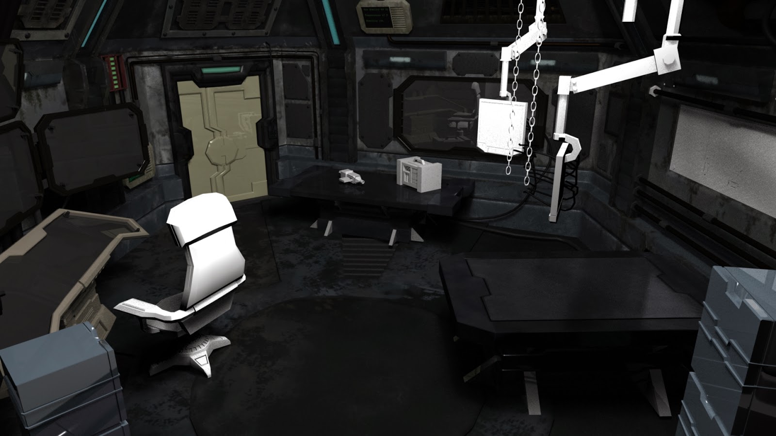 The Divided: Workshop Interior Textures