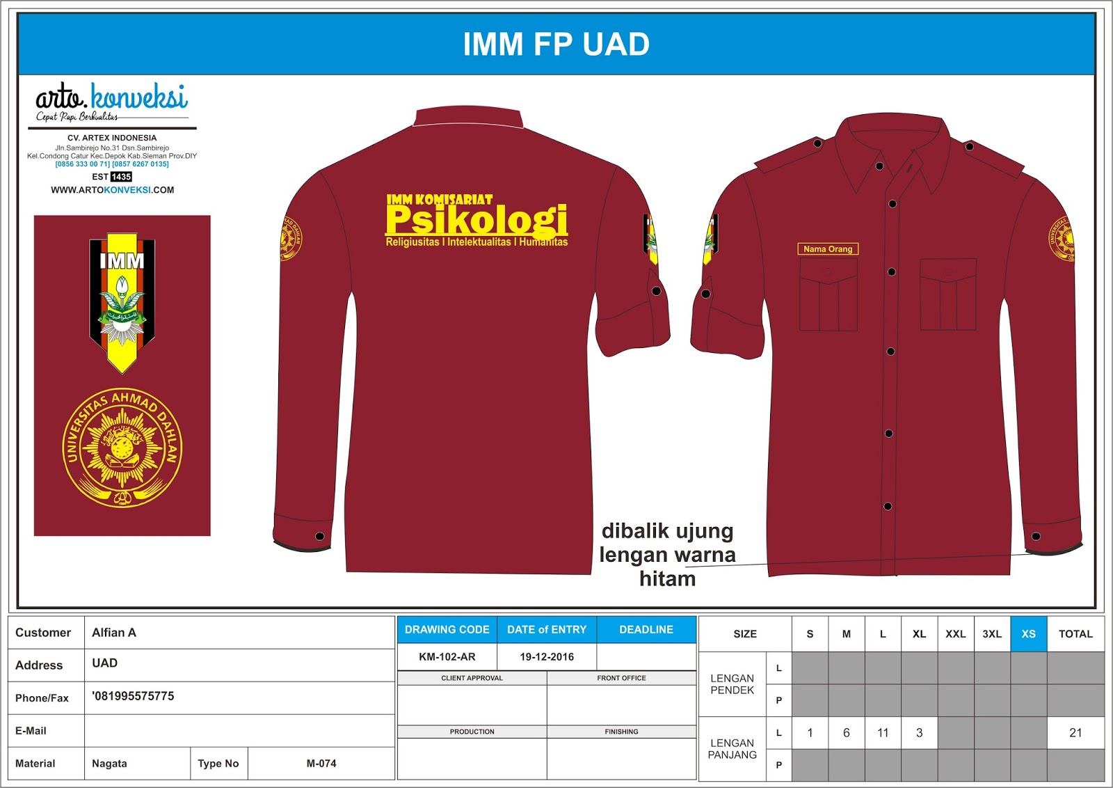 Download 100+ Desain Kemeja Organisasi, PDL, PDH, Korsa, Kemeja ...