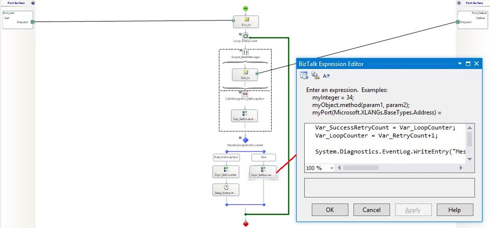 How to get Retry Count of Successful sent attempt - One way Scenario
