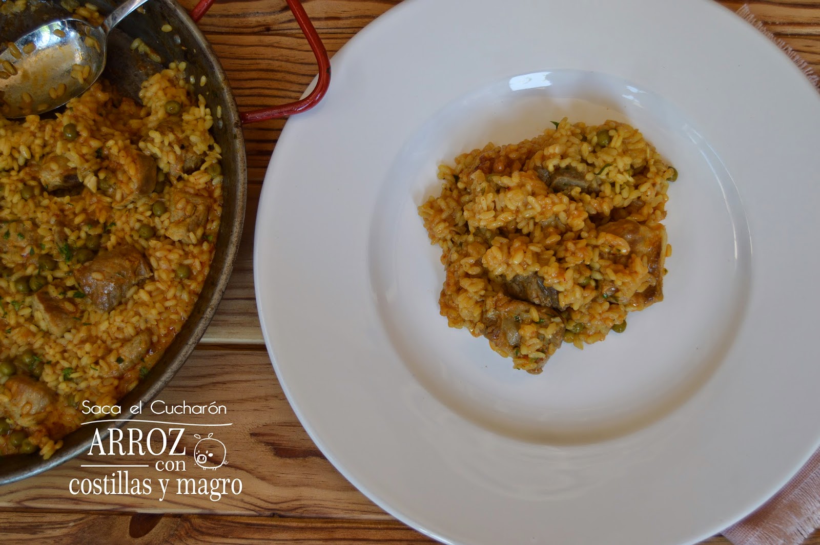 ARROZ CON COSTILLAS Y MAGRO