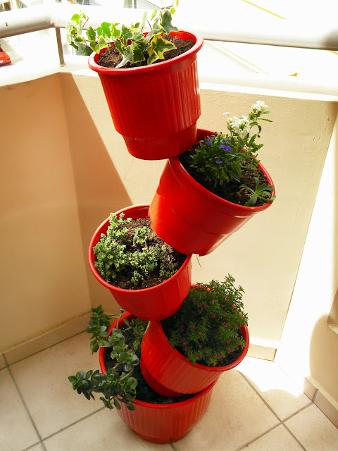 Spring DiY - Recycle flower pots!