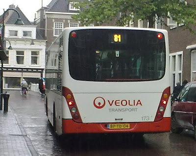 Buses from various cities in the world.: Autocarros da Holanda - Delft