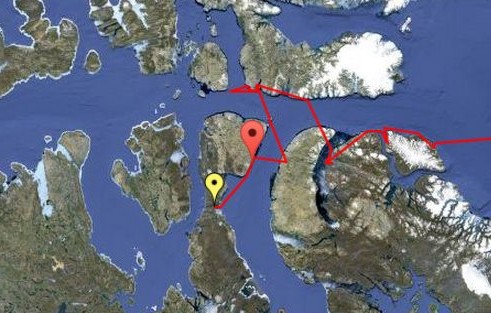 Northwest Passage 2013: SV TRAVERSAY III - A Little South - Beechey ...