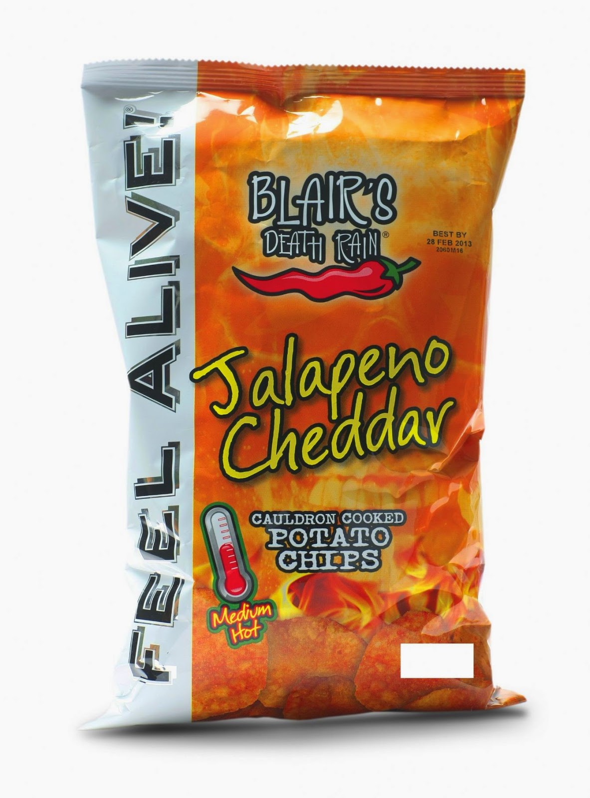 Winnipeg Chip Club: Blair's Death Rain Jalapeno Cheddar