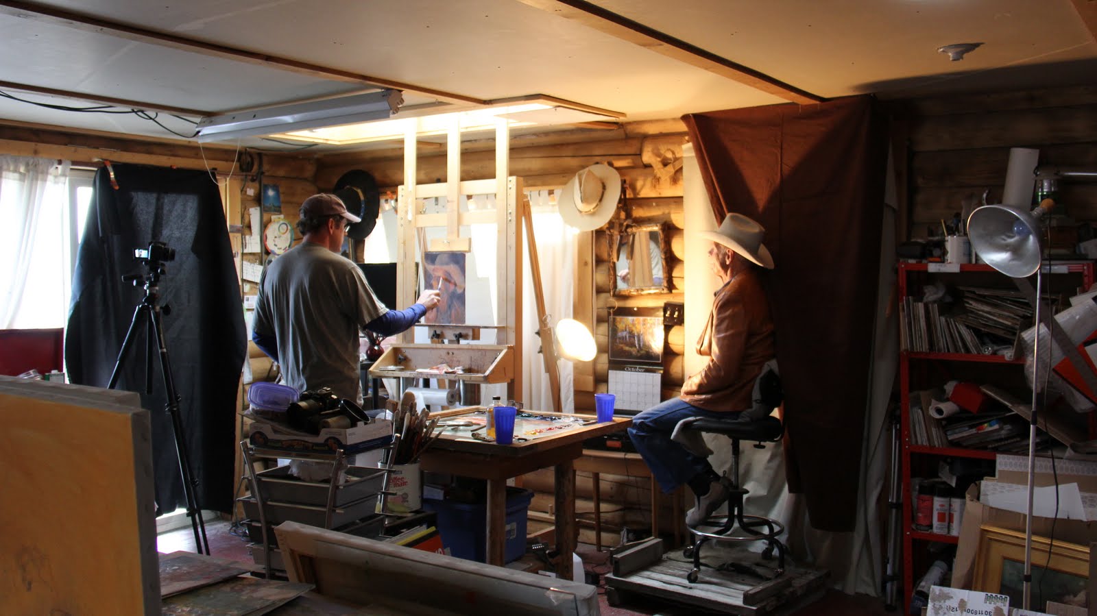 Clay To Bronze: A True Western Hero, Johnny France, Portrait Painted by ...