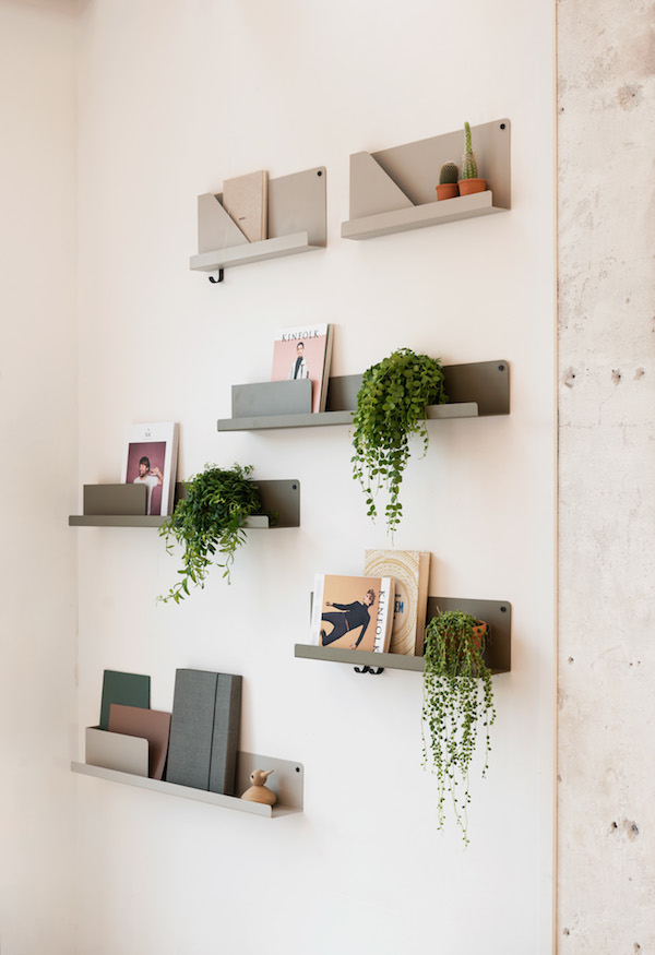 Atlanta Home Design: Muuto folded shelves at Mobilia