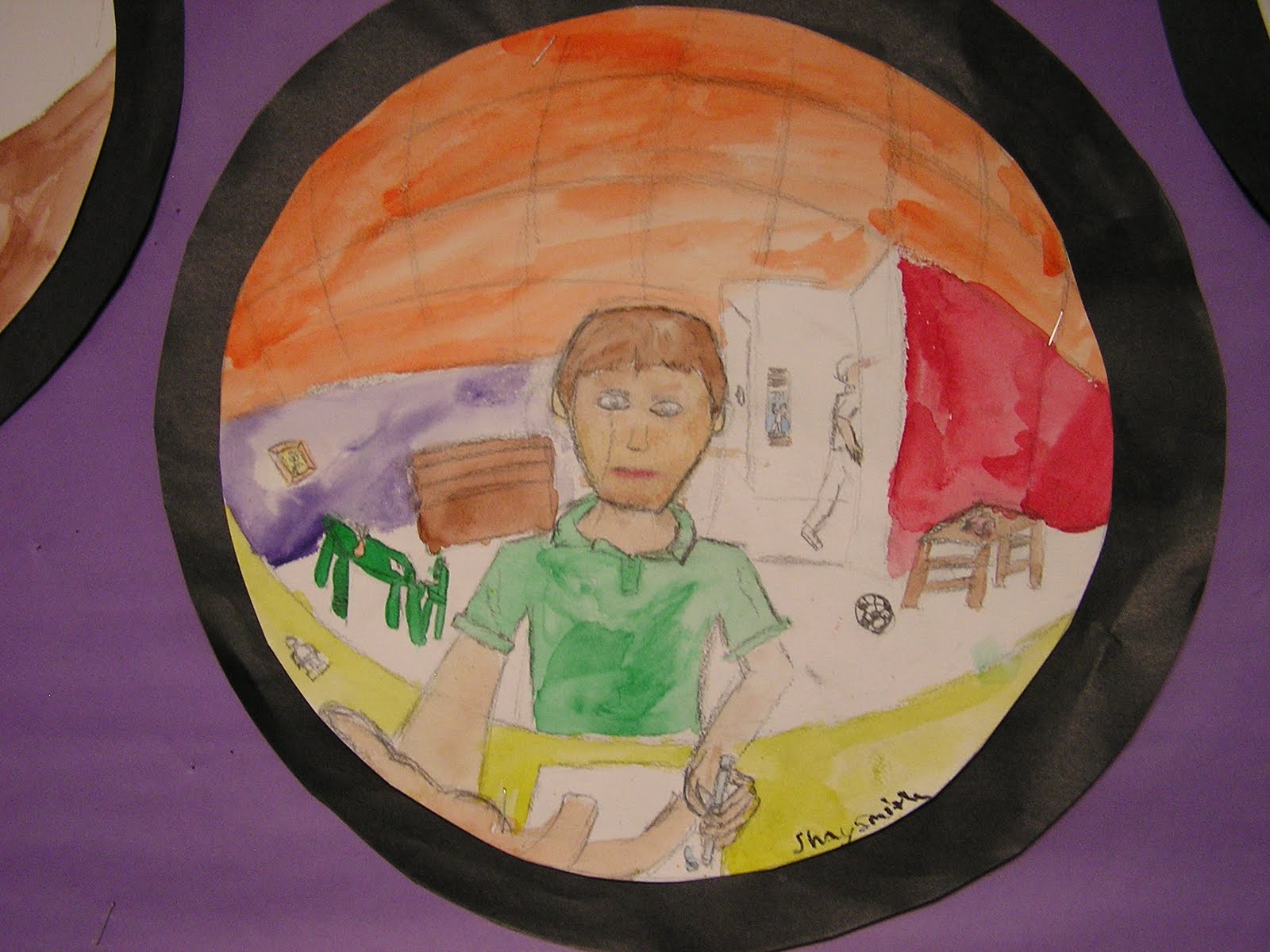 P. C. K. Art Room : Self Portraits with a Unique View