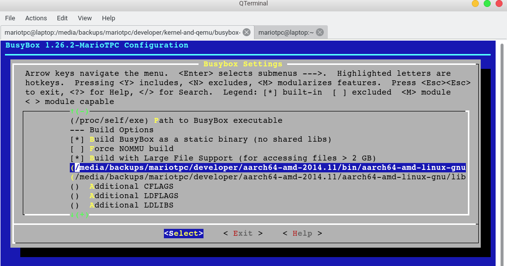 Mario's Blog: Compile and run Linux Kernel and Busybox for ARM 64 bits aarch64 on QEMU