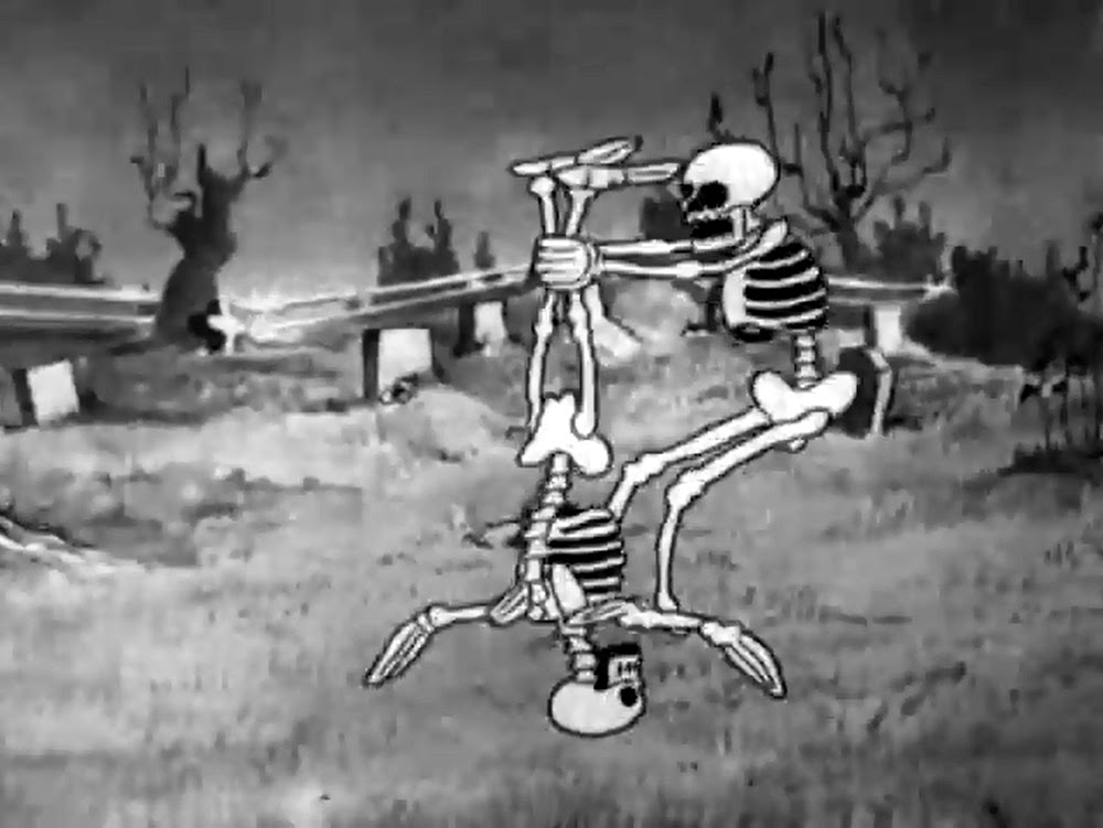 13: THE SKELETON DANCE - Walt Disney - Ub Iwerks - Carl Stalling (1929)