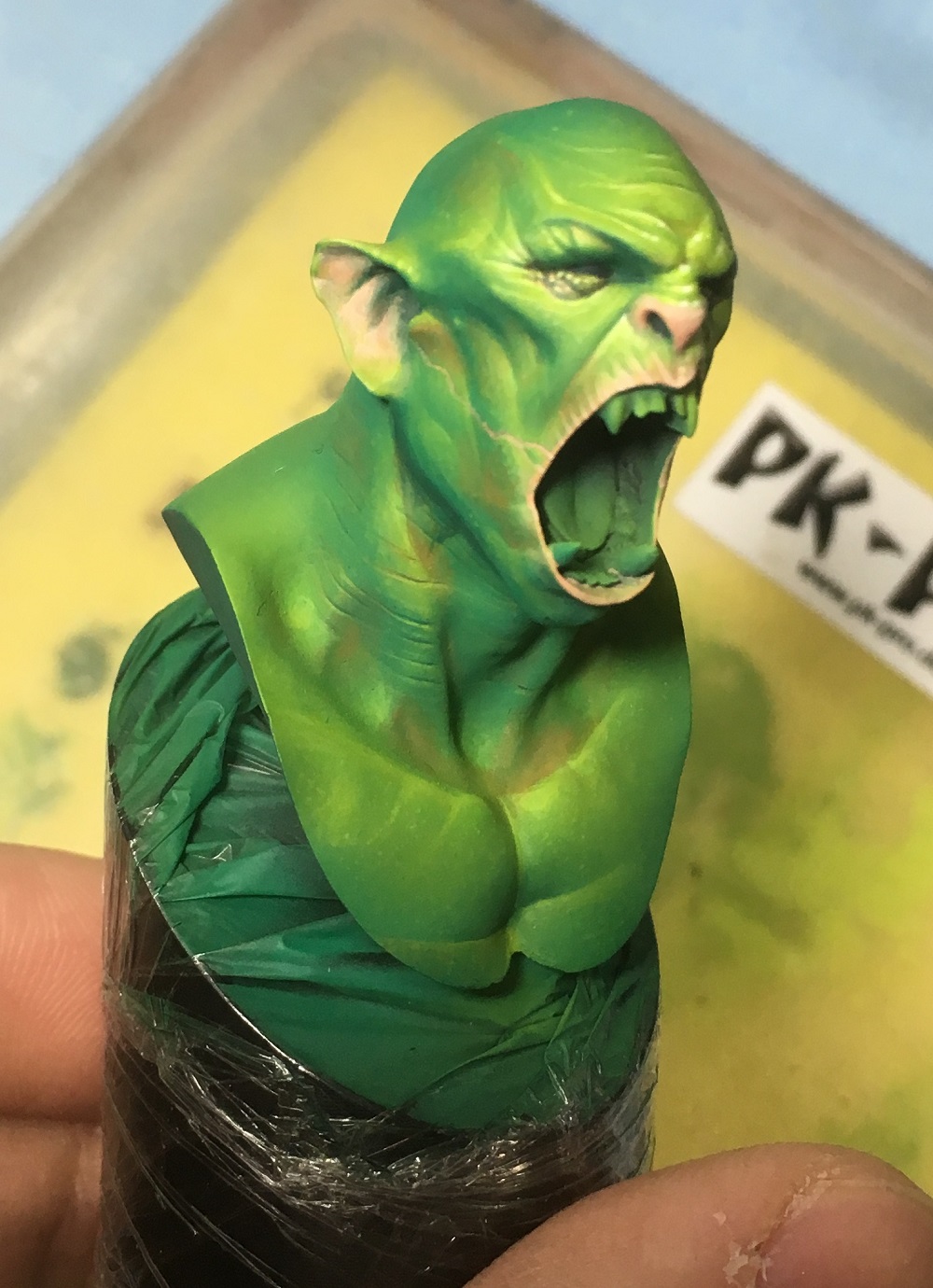 Tutorial - Green skin ~ Chestnut Ink