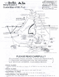 Traveling around Misawa, Japan: Climbing Mt. Fuji