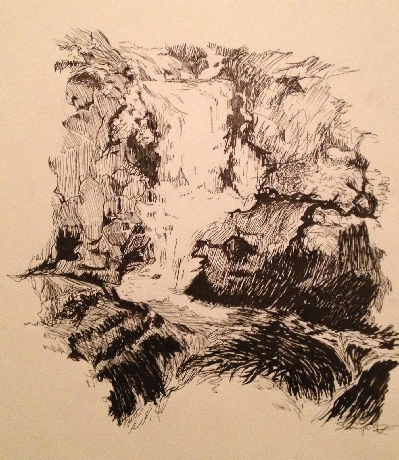 DEFINING GREY: Old Pen and Ink Drawings