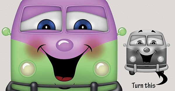 Sugarbutt Artistic Designs: Happy Van Template now in store