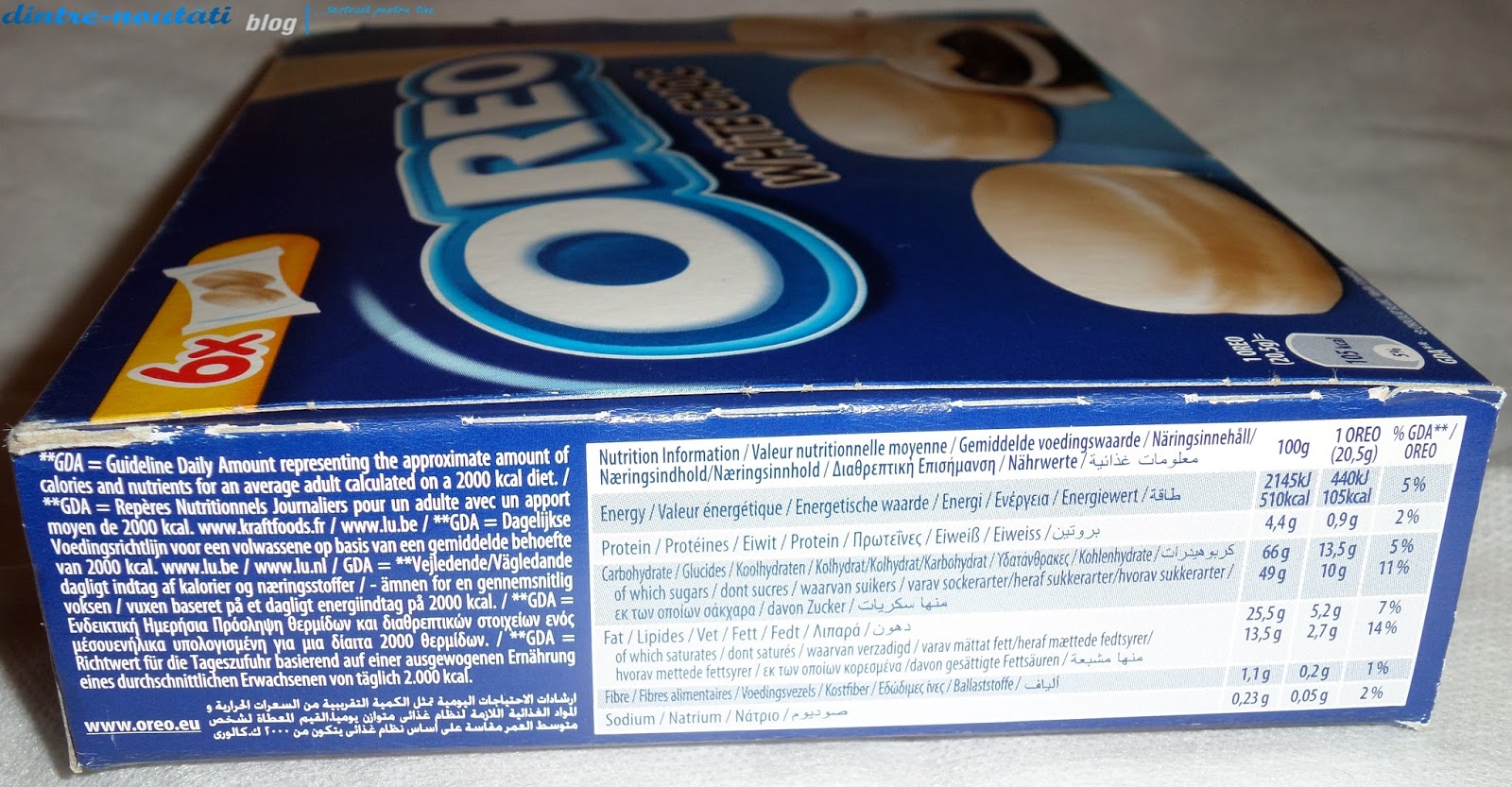 OREO WHiTE CHOC | D-Nblog. Păreri sincere despre produse noi.Testez ...