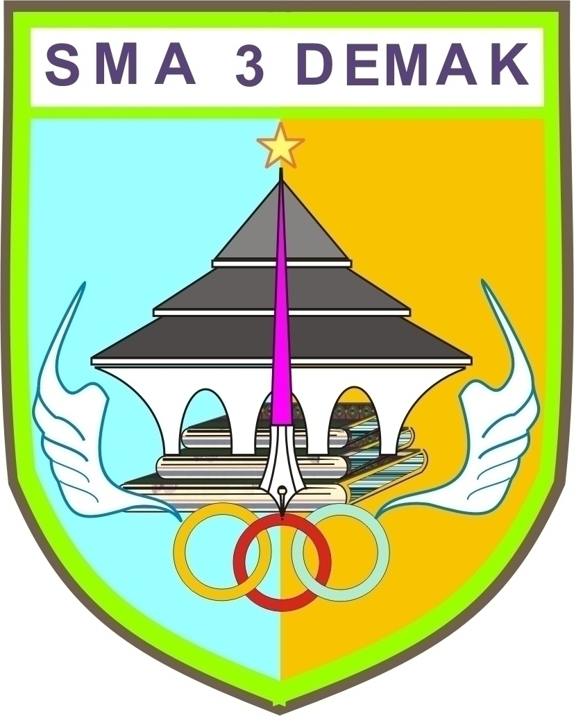 Logo SMA N 3 Demak, Logo SMA 3 Demak, Logo SMA Demak ~ Komputer Demak