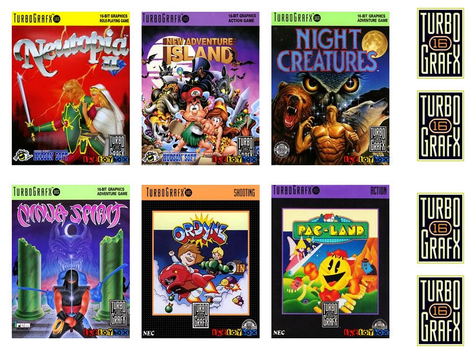 The Toy Box: TurboGrafx 16 (NEC)