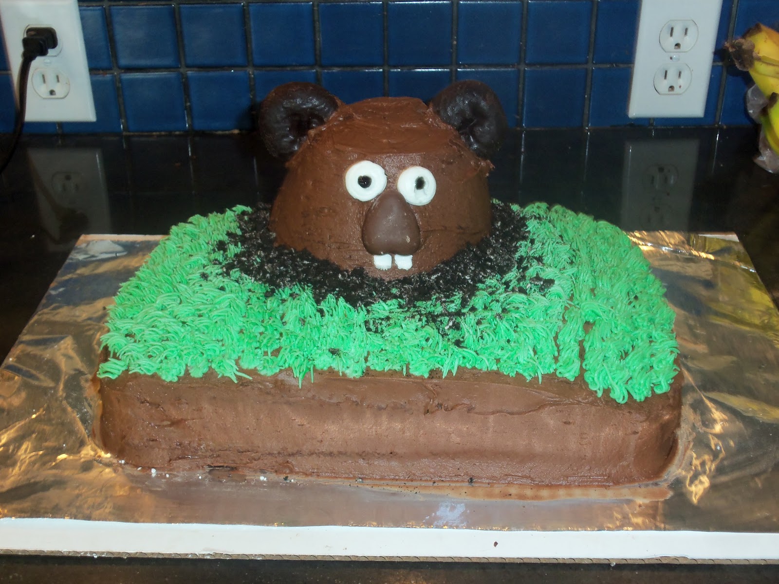 My Charming Cakes: Groundhogs Day Birthday