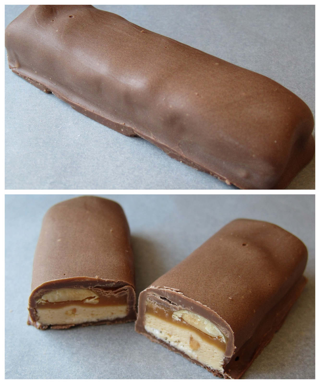 I Like To See My Recipes When I Grocery Shop: Homemade Snickers