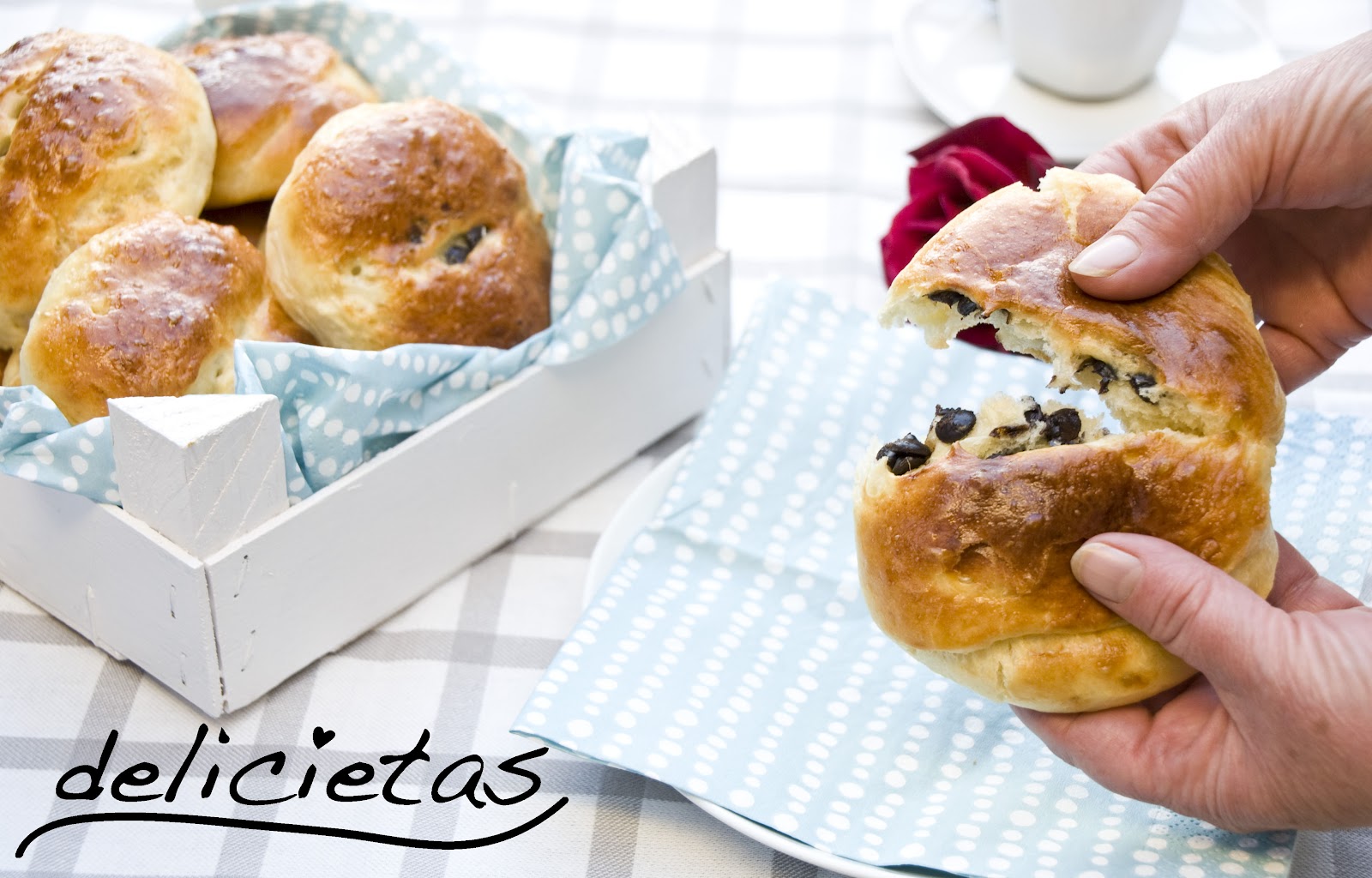 www.delicietas.es: Brioche con pepitas de chocolate (Doo Waps)
