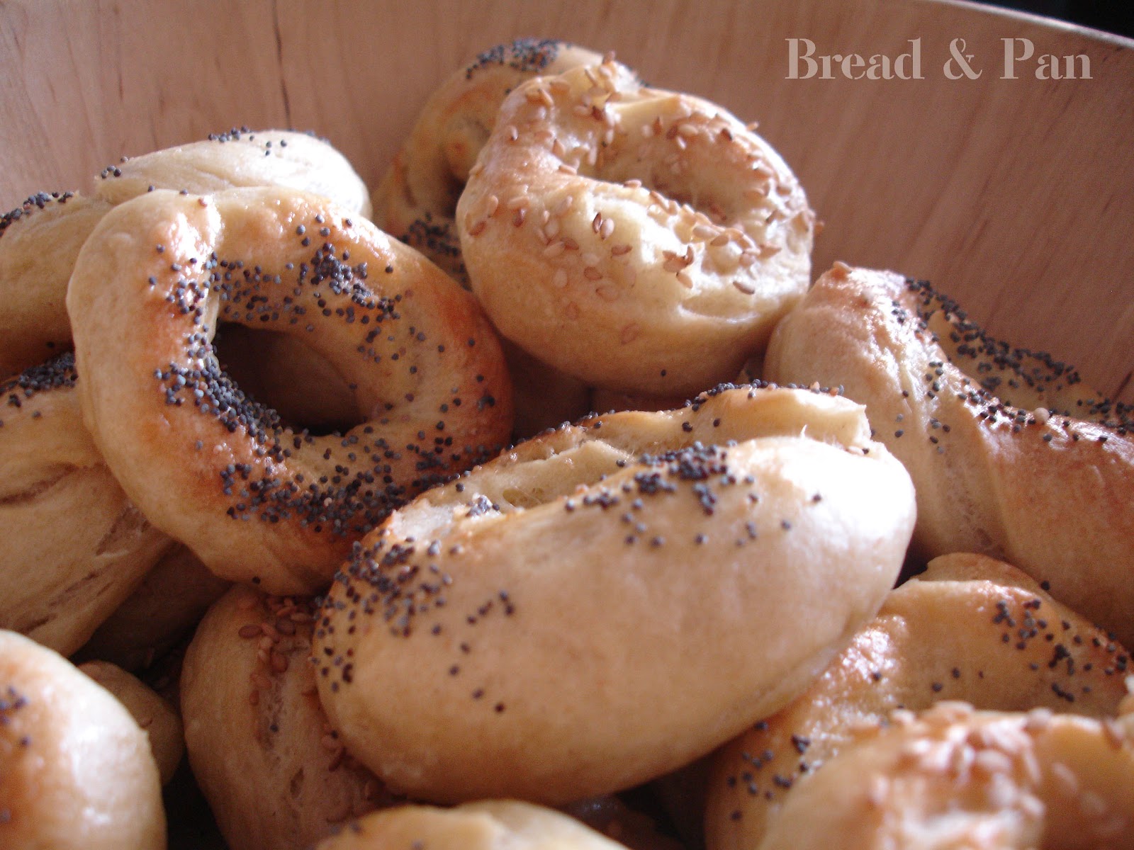 Bread & Pan: EL MARAVILLOSO MUNDO DEL....BAGEL!!!!!