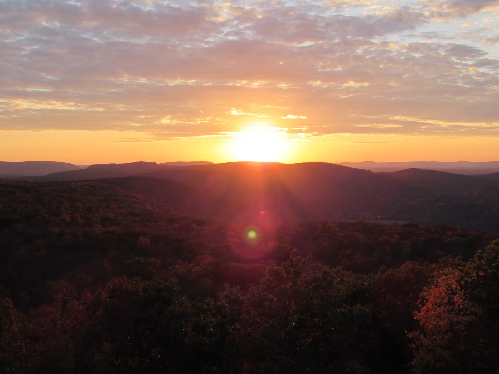 High Knob Overlook and Dry Run Falls: Loyalsock State Forest, Sullivan ...