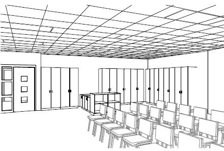 Protsman Elementary School - Design Concepts: Music Room